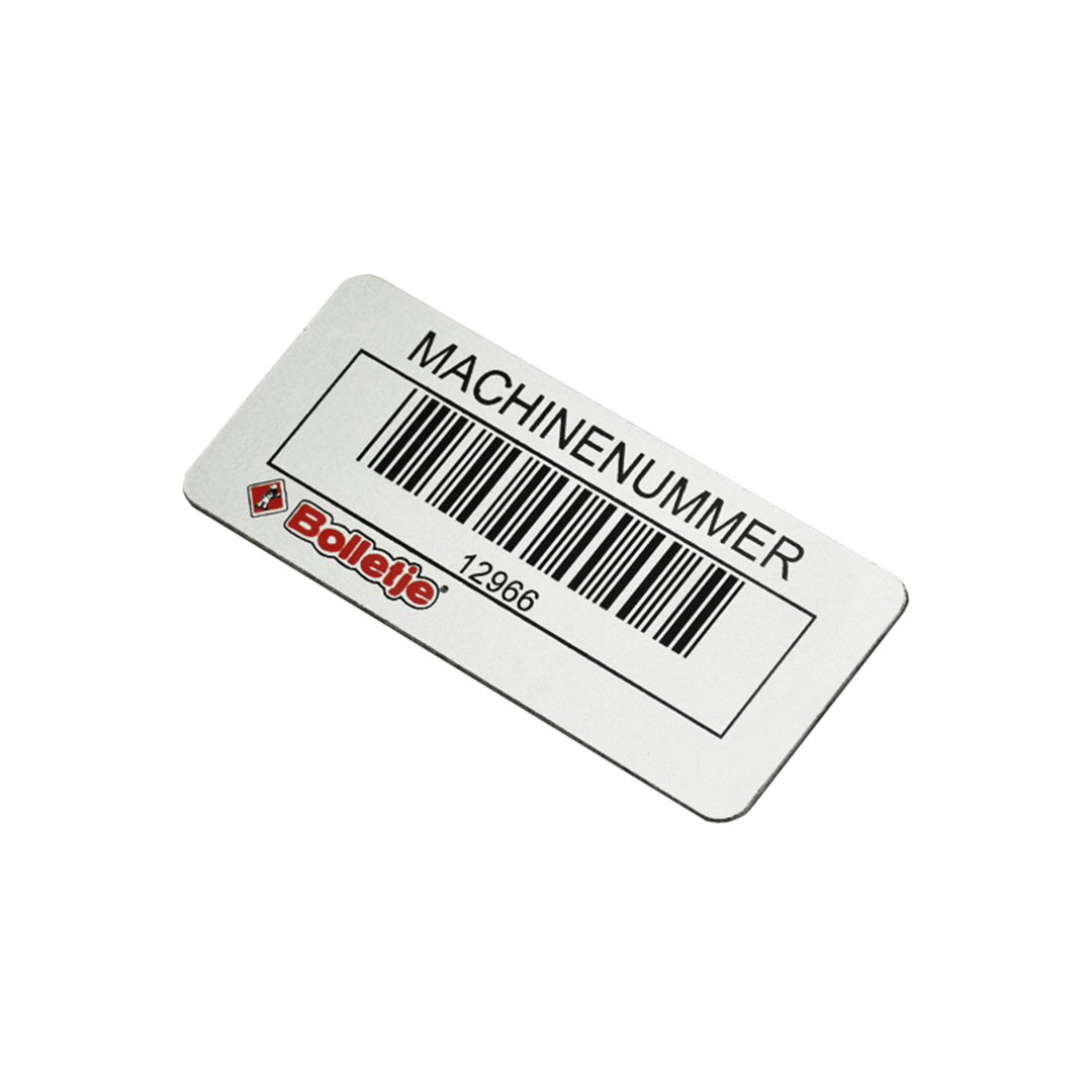 China Custom laser engraved metal asset label printing aluminium ...