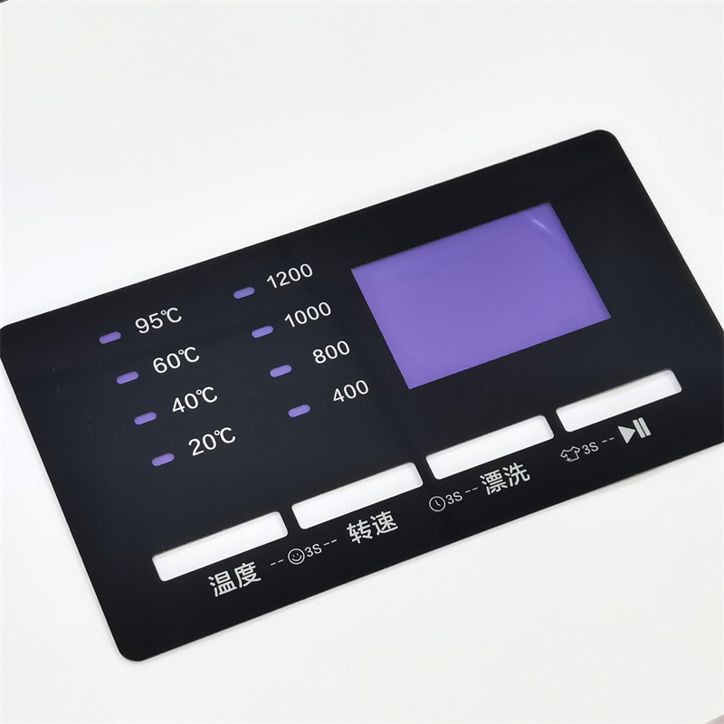 China Custom Thickened Durable Device Switch Plastic Control Front ...