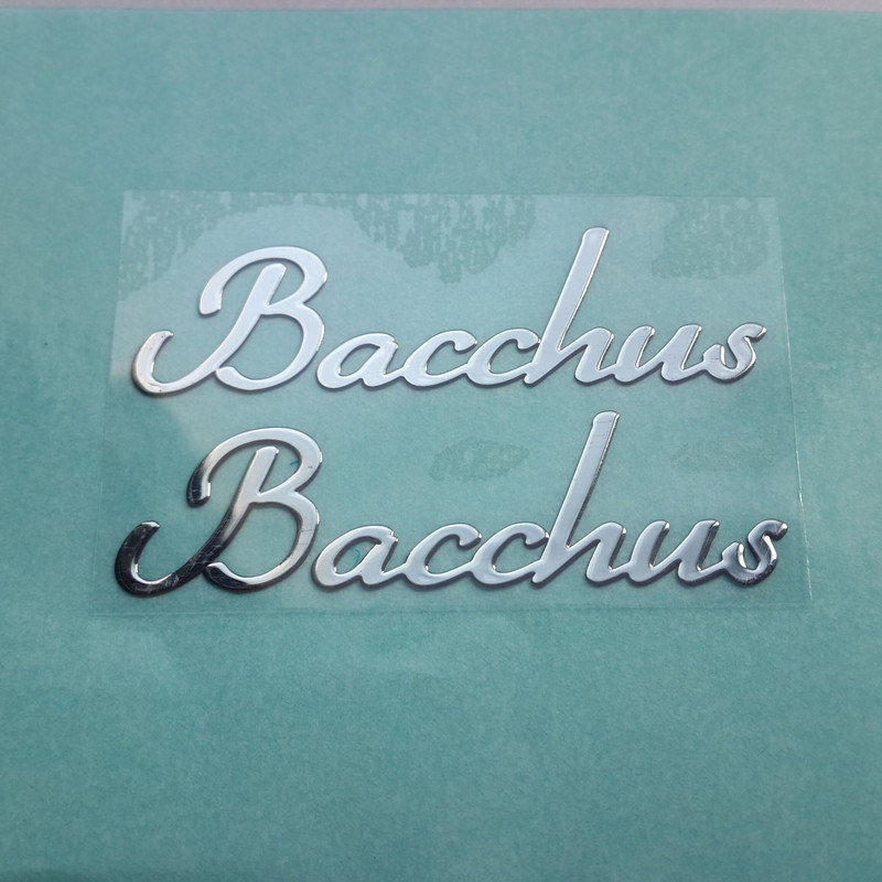 China Self adhesive custom embossed decal glossy silver electroforming ...