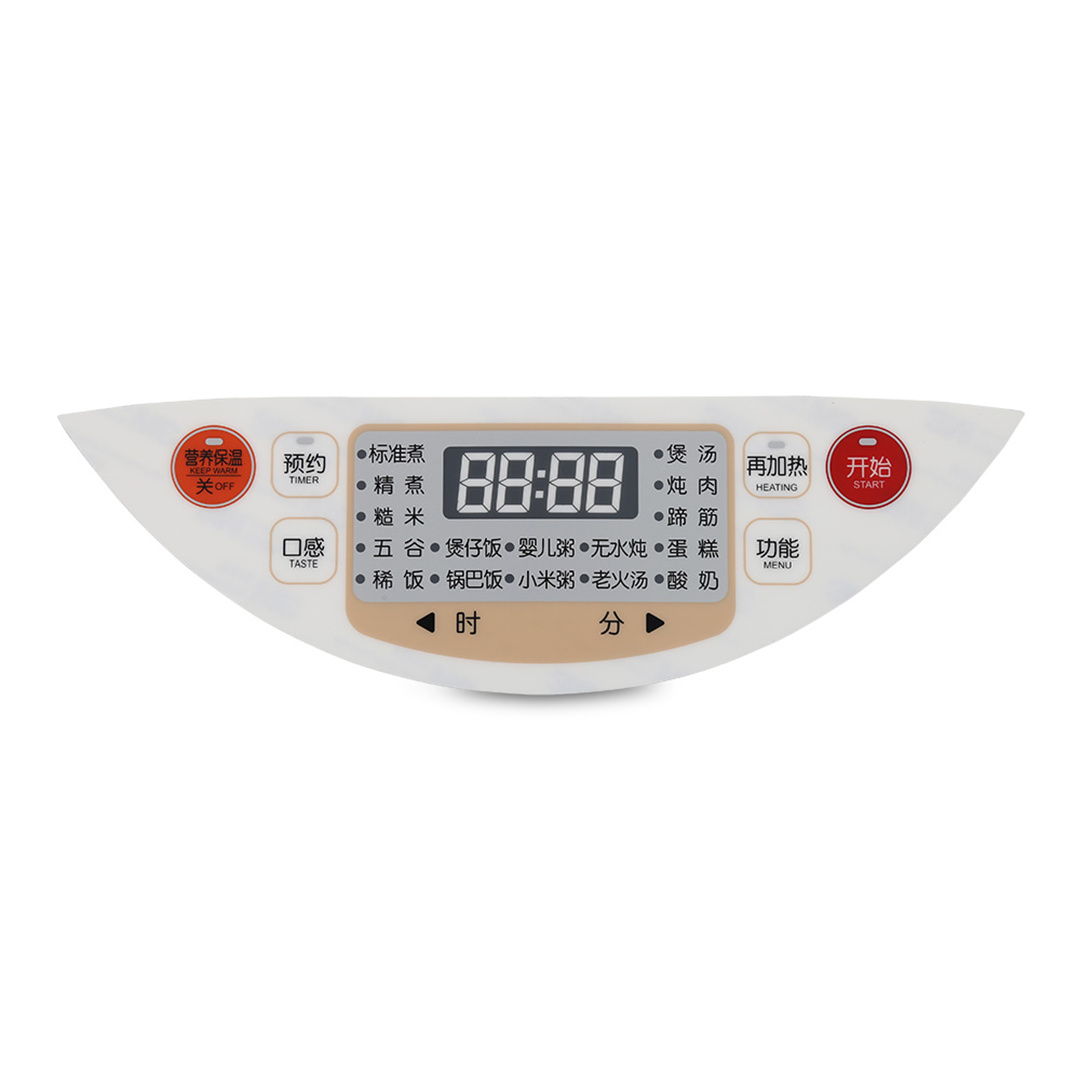 China Manufacture PMMA/Acrylic/PET/Lexan Front Panel Graphic overlay ...