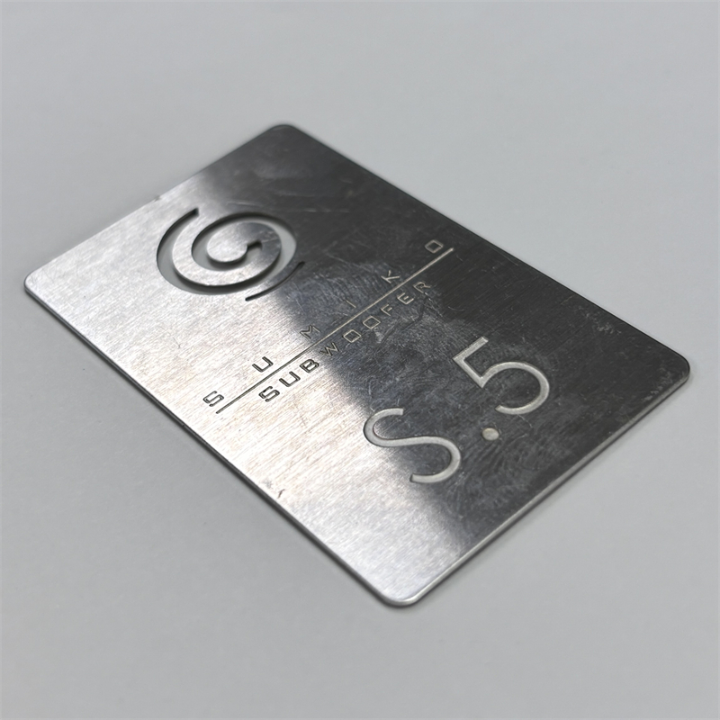 China Custom Self-adhesive Stainless Steel Sticker Etching 3D Metallic ...